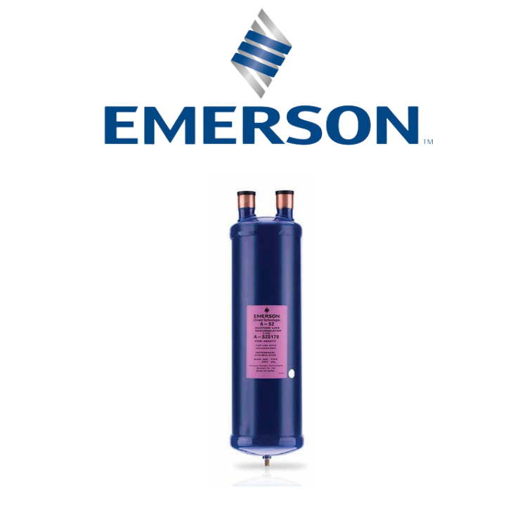Accumulator (R410a) แบรนด์ EMERSON รุ่น A-SZ Series Model A-SZ 597, A-SZ 5127, A-SZ 5179, A-SZ ...